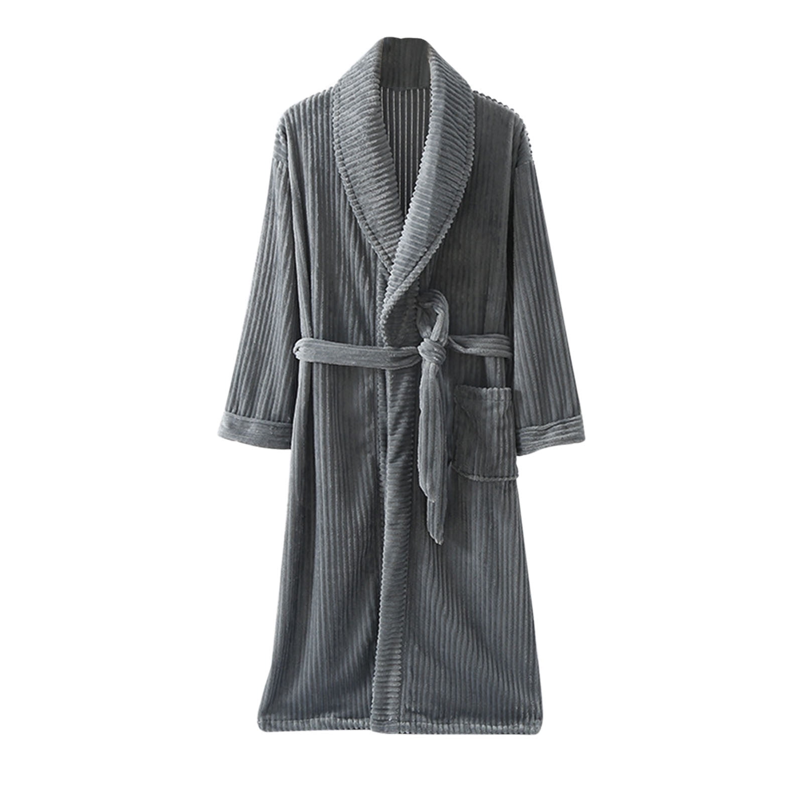 Miluxas Mens Robe Plush , Mens Bath Robes for Men, Men's Robe Plush, Men's Bathrobes, Mens ...