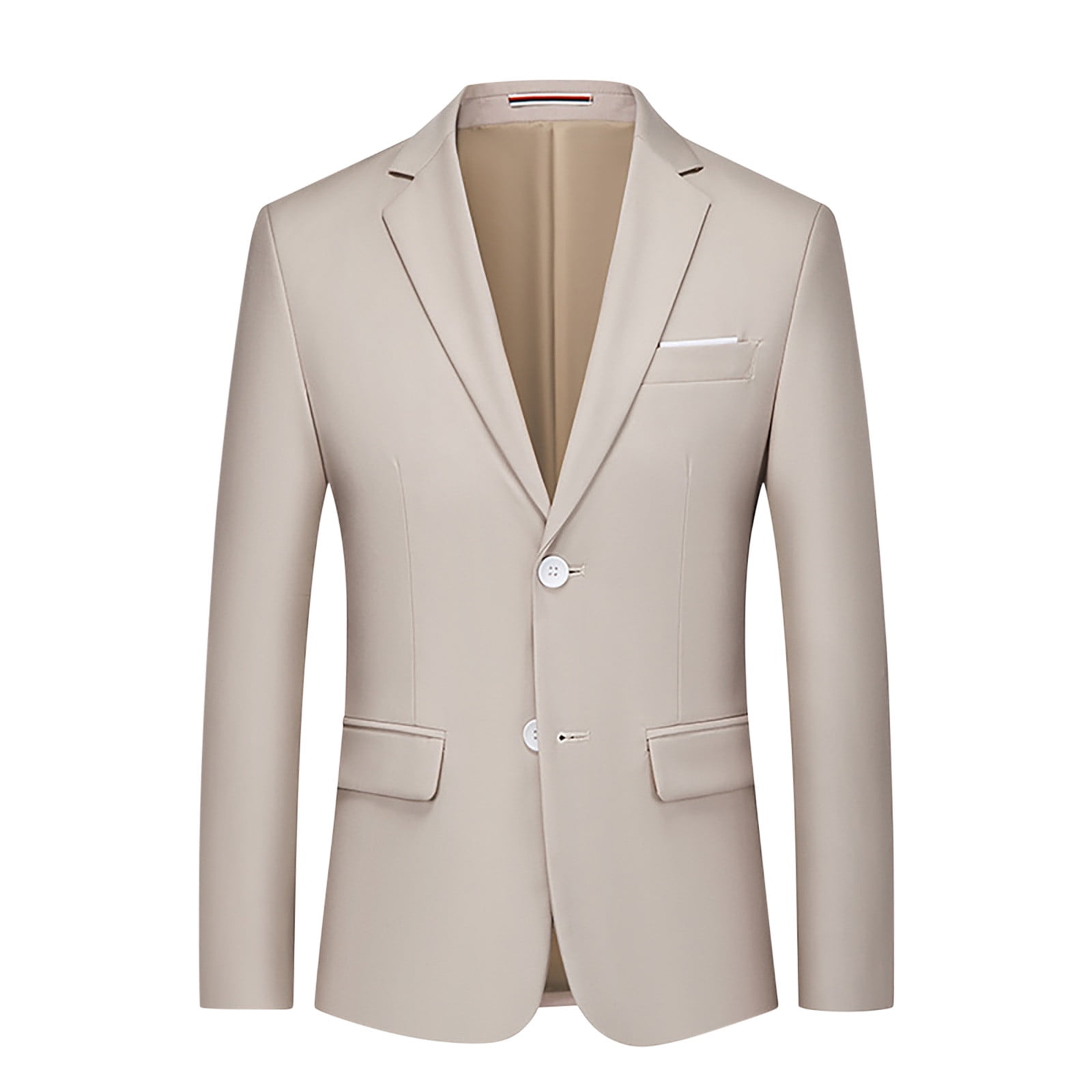 Miluxas Mens Suit Jackets Casual Two Button Slim Fit Blazers Suit ...