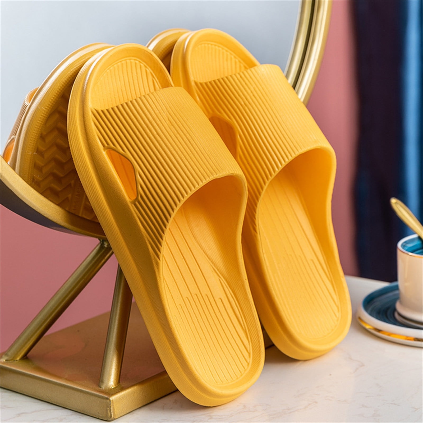 Miluxas Shower Shoes, Women & Men’s Shower Slippers, Slides Sandals ...