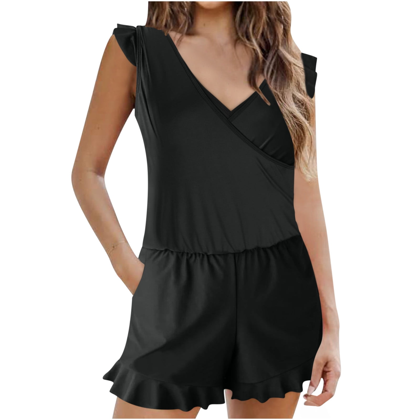 Miluxas Swimsuit for Women , Romper Bathing Suits for Women Scoop Neck ...