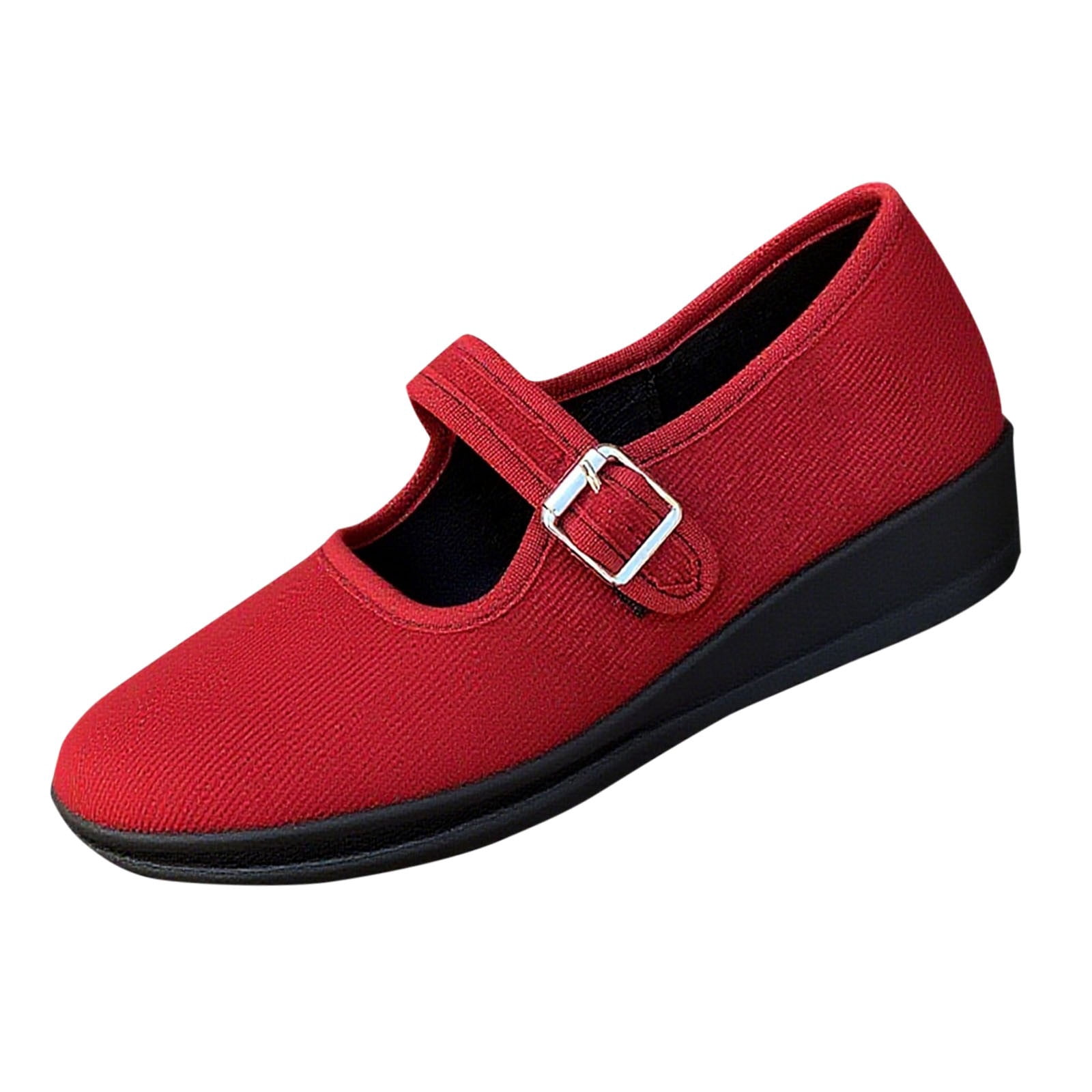 Miluxas Women's Comfortable & Lightweight Wedges Shoes Versatile ...