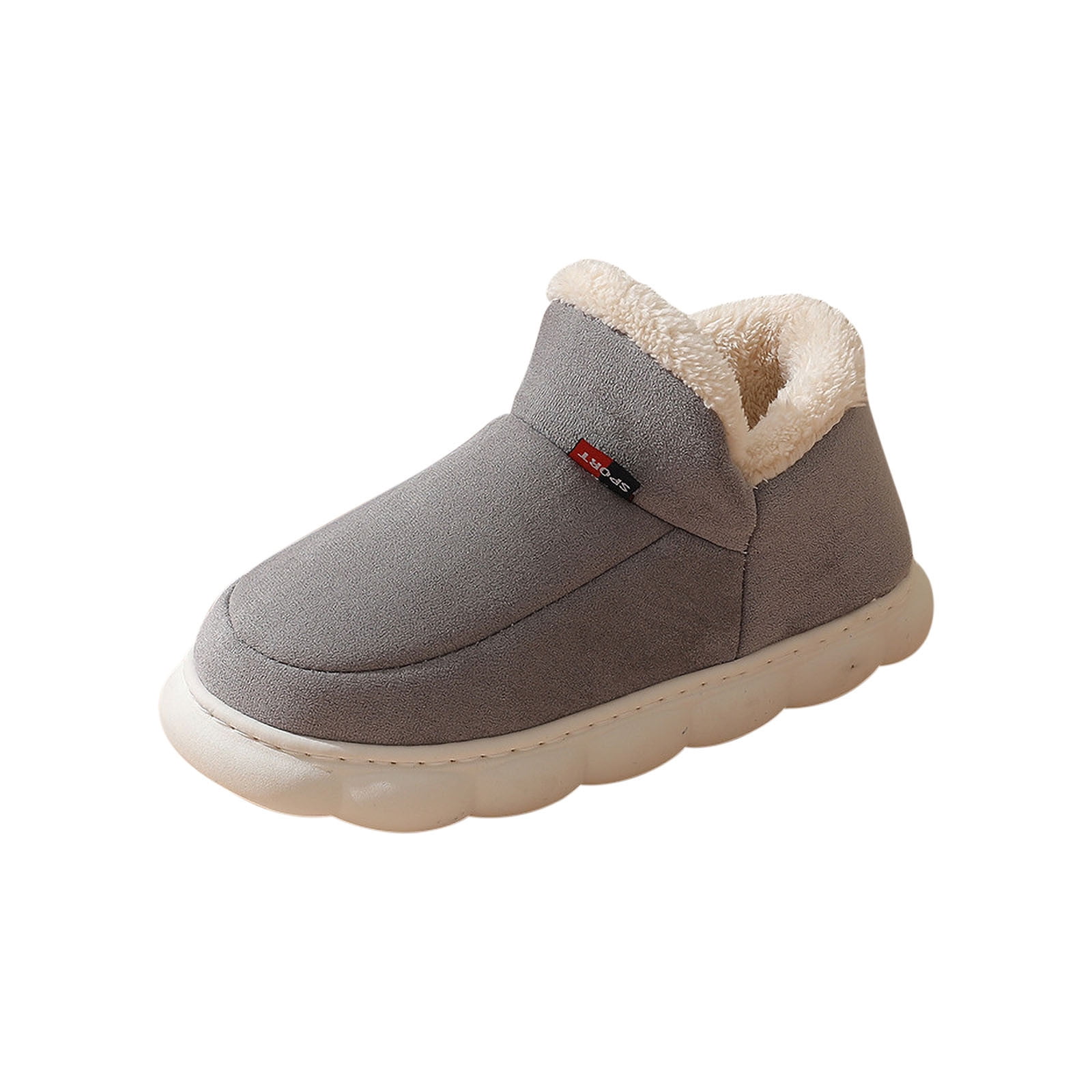 Miluxas Women's Memory Foam Boots Sport Lounge Bootie Slipper Warm ...