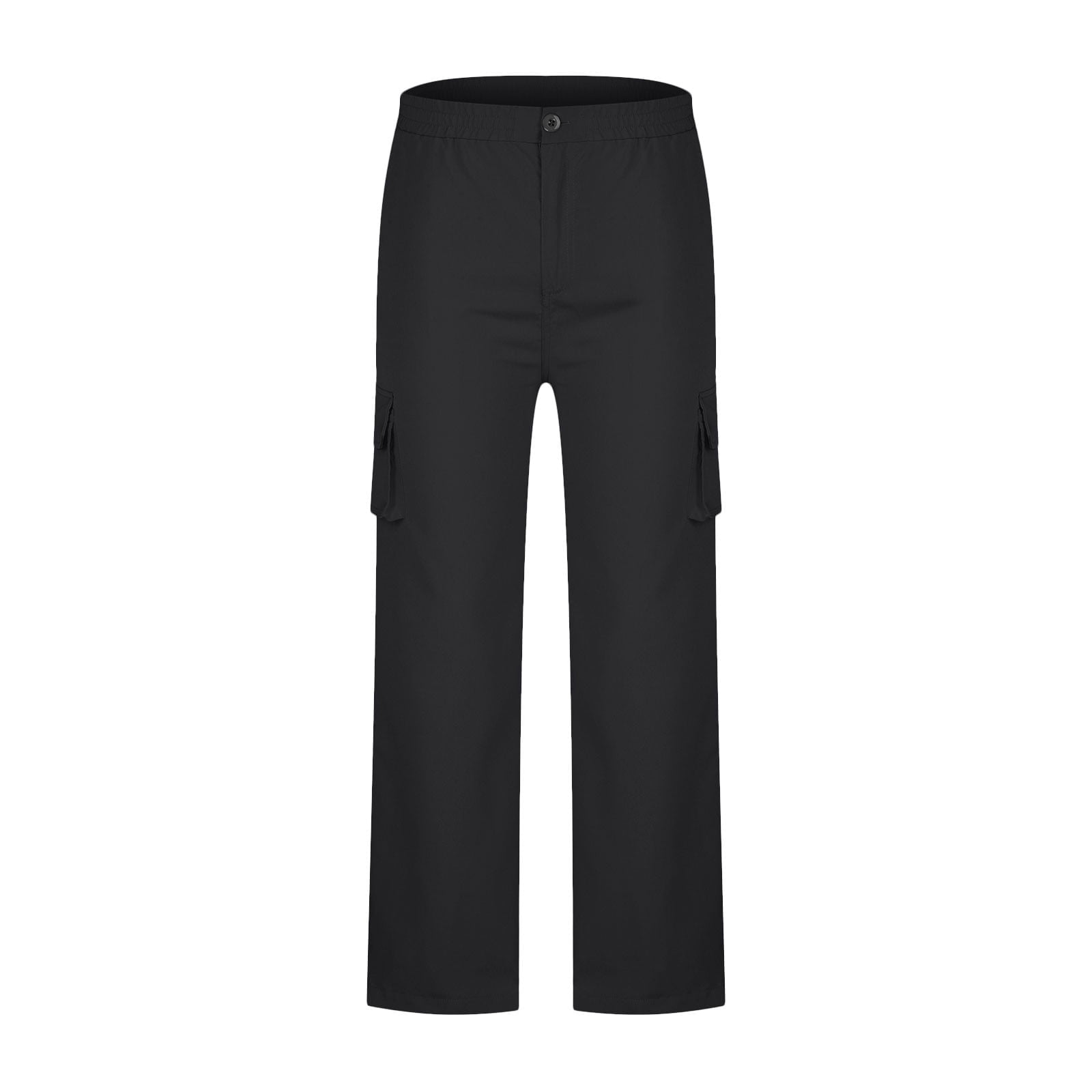 Miluxas Womens Pants Plus Size Women's Cargo Pants Trousers Work Wear ...