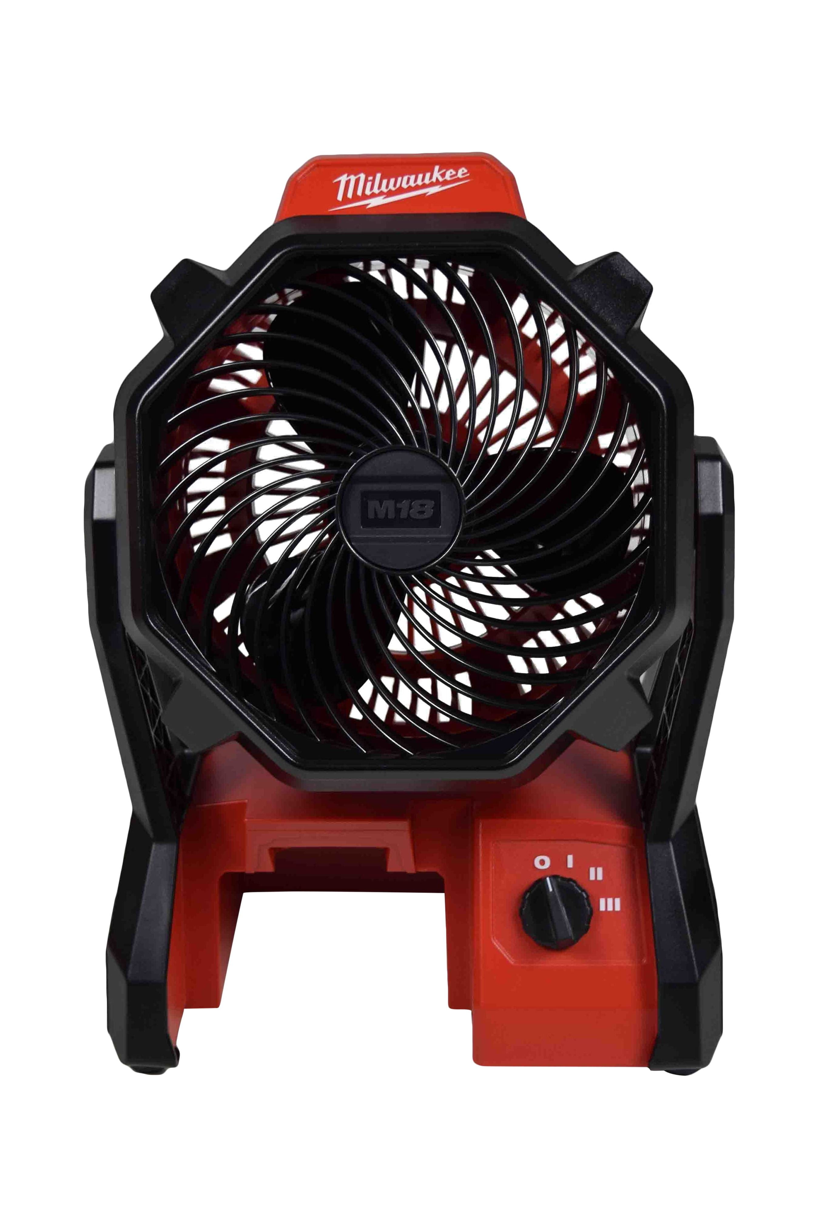 Milwaukee M18 18V Jobsite Fan - Battery Air Mover with Easy Transport ...