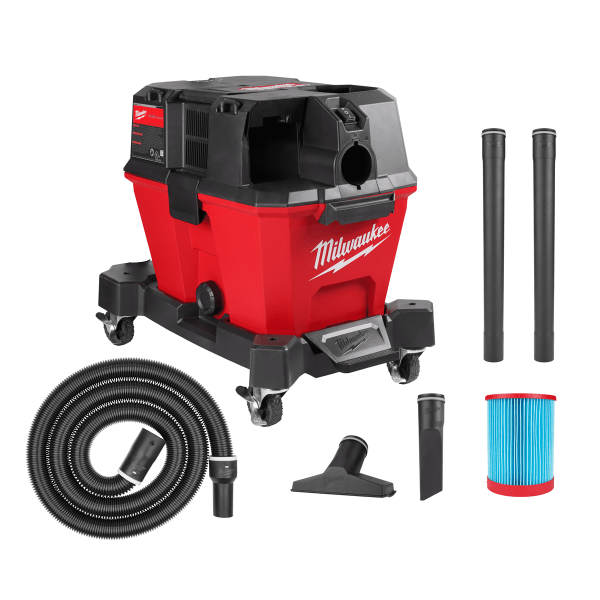 Milwaukee M18 FUEL 6 Gallon Portable & Cordless Wet/Dry Vacuum for ...