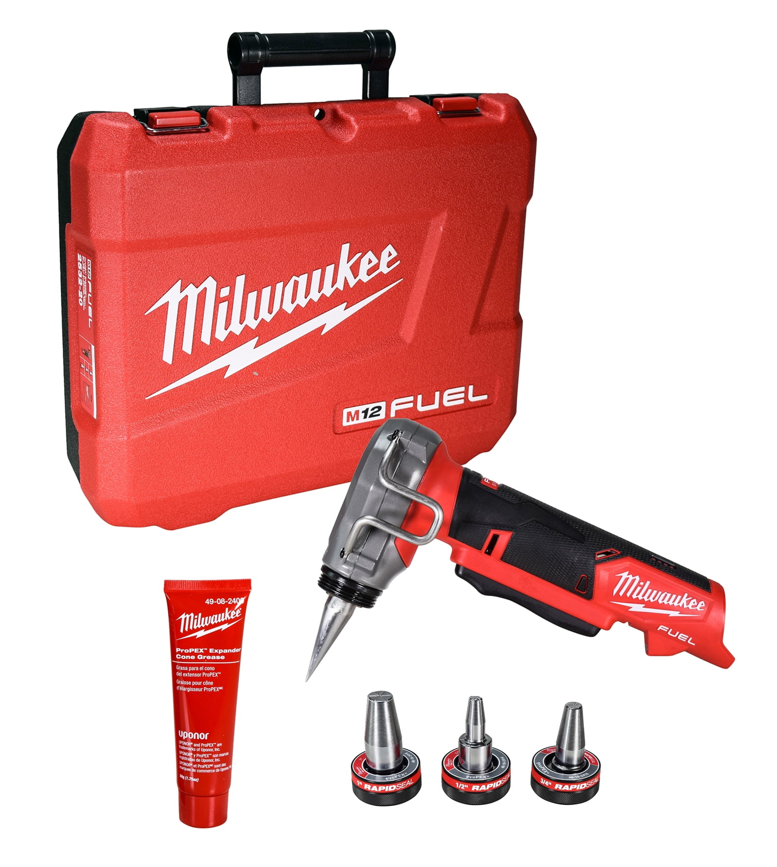 Milwaukee M12 FUEL Brushless Lithium-Ion ProPEX Tubing Expander with ...