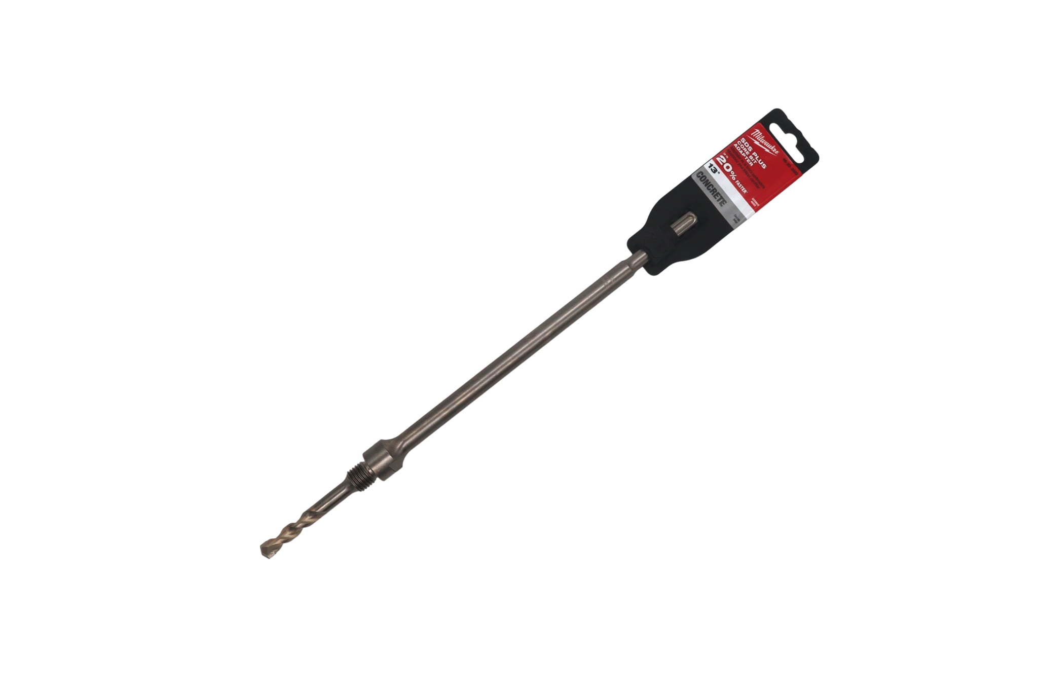 Milwaukee 13-Inch SDS-Plus Core Bit Adapter – Heavy-Duty Steel Adapter ...