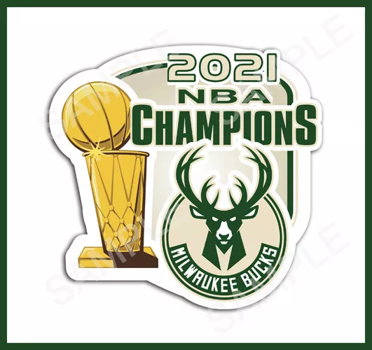 Milwaukee 2021 Champions Sticker Basketball Decals Championship Phone ...