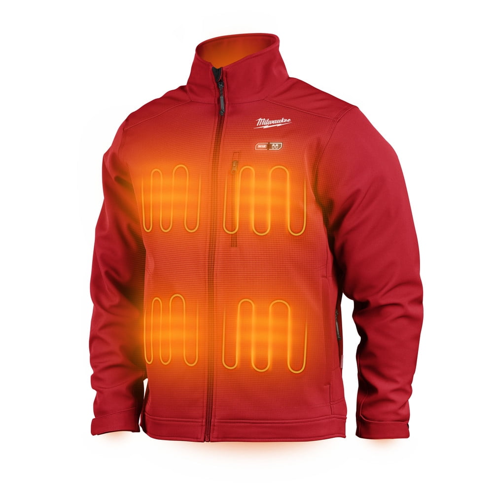 Milwaukee 204R-21S M12 TOUGHSHELL Lithium-Ion Cordless Heated Jacket (3 ...