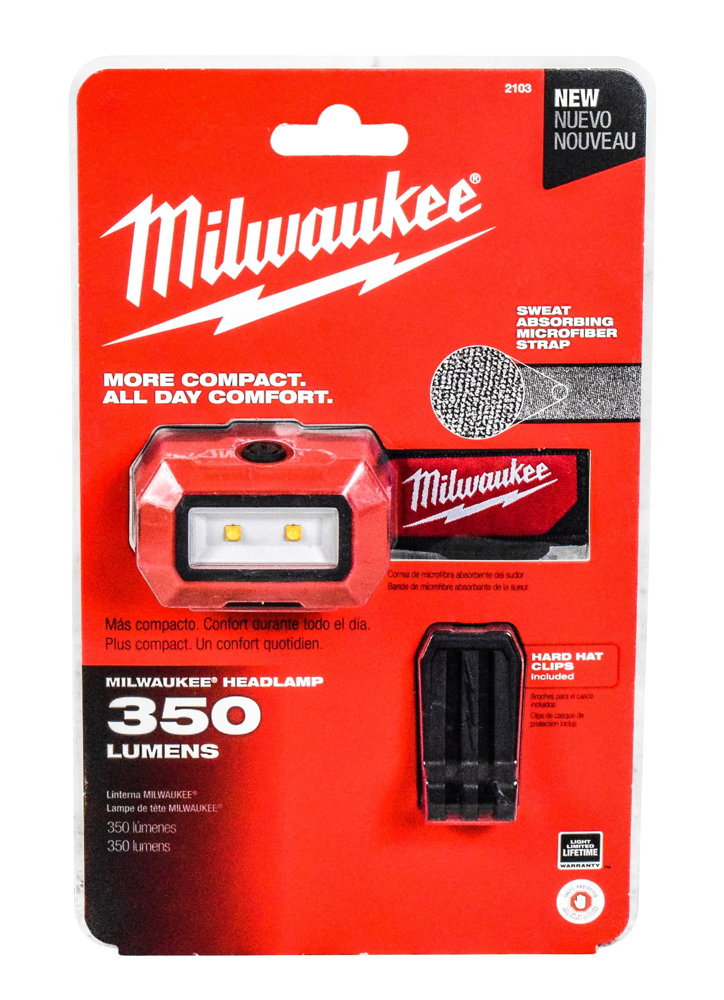 Milwaukee 2103 LED Work Headlamp 3 Modes - Walmart.com
