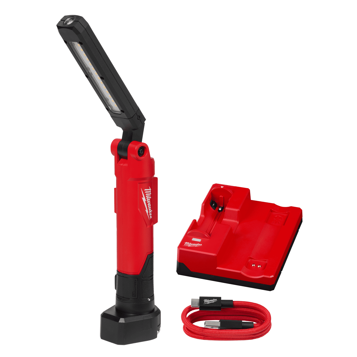 Milwaukee 2128-22 REDLITHIUM USB Stick Light w/ Magnet & Charging Dock ...