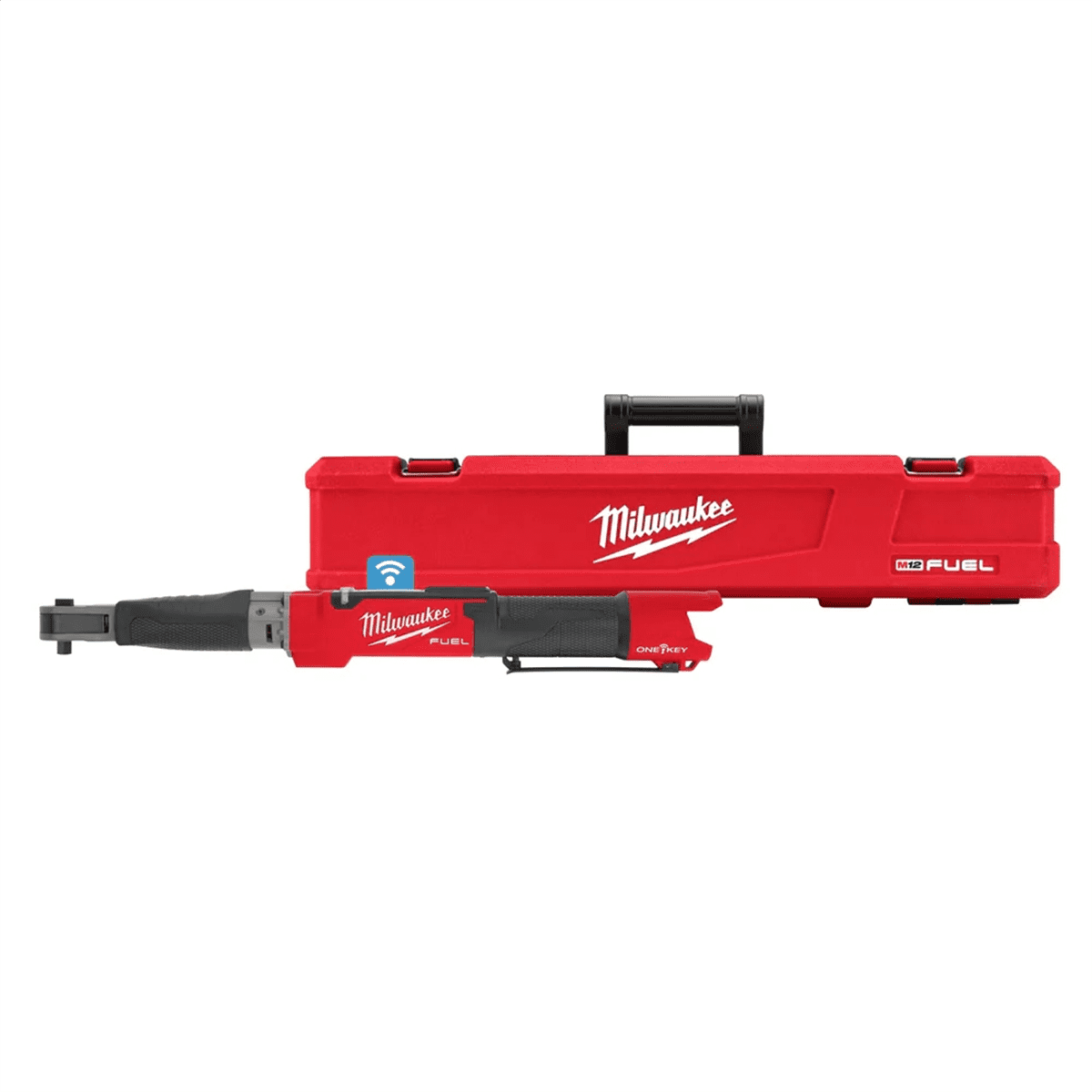 "Milwaukee Adjustable M12 FUEL 3/8"" Digital Torque Wrench with ONE-KEY ...