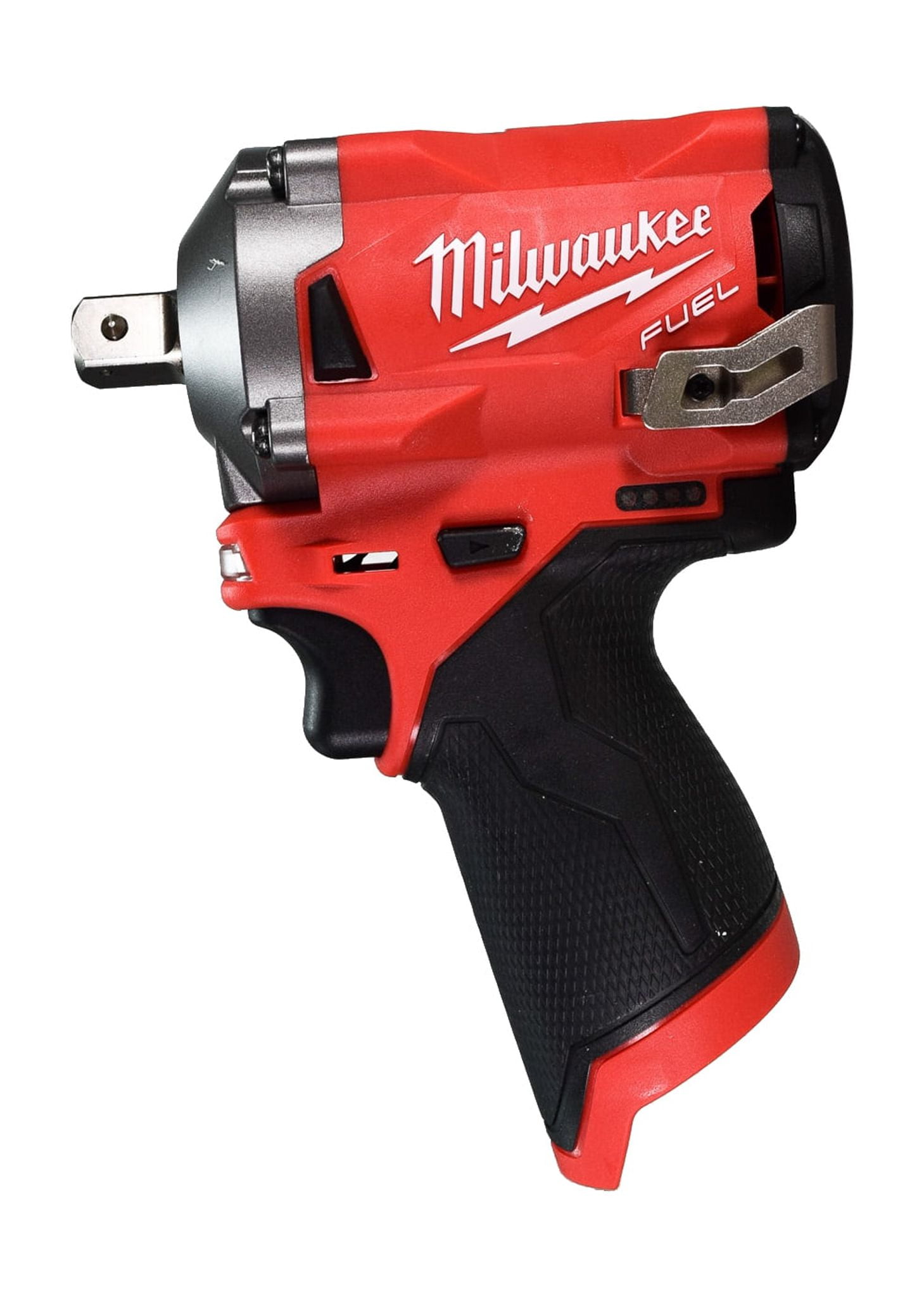 Milwaukee 2555P-20 12V Cordless Brushless 1/2" Stubby Impact Wrench ...