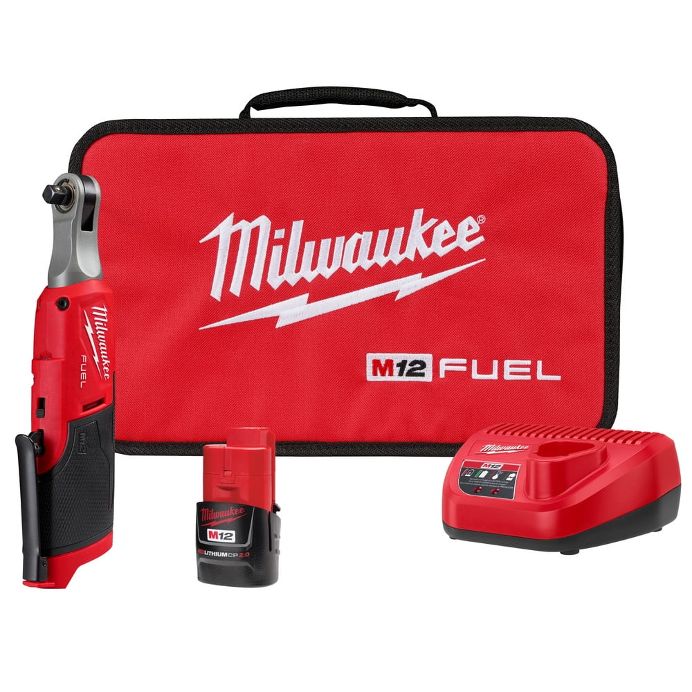 Milwaukee 2567-21H M12 FUEL Brushless Lithium-Ion 3/8 in. Cordless High ...