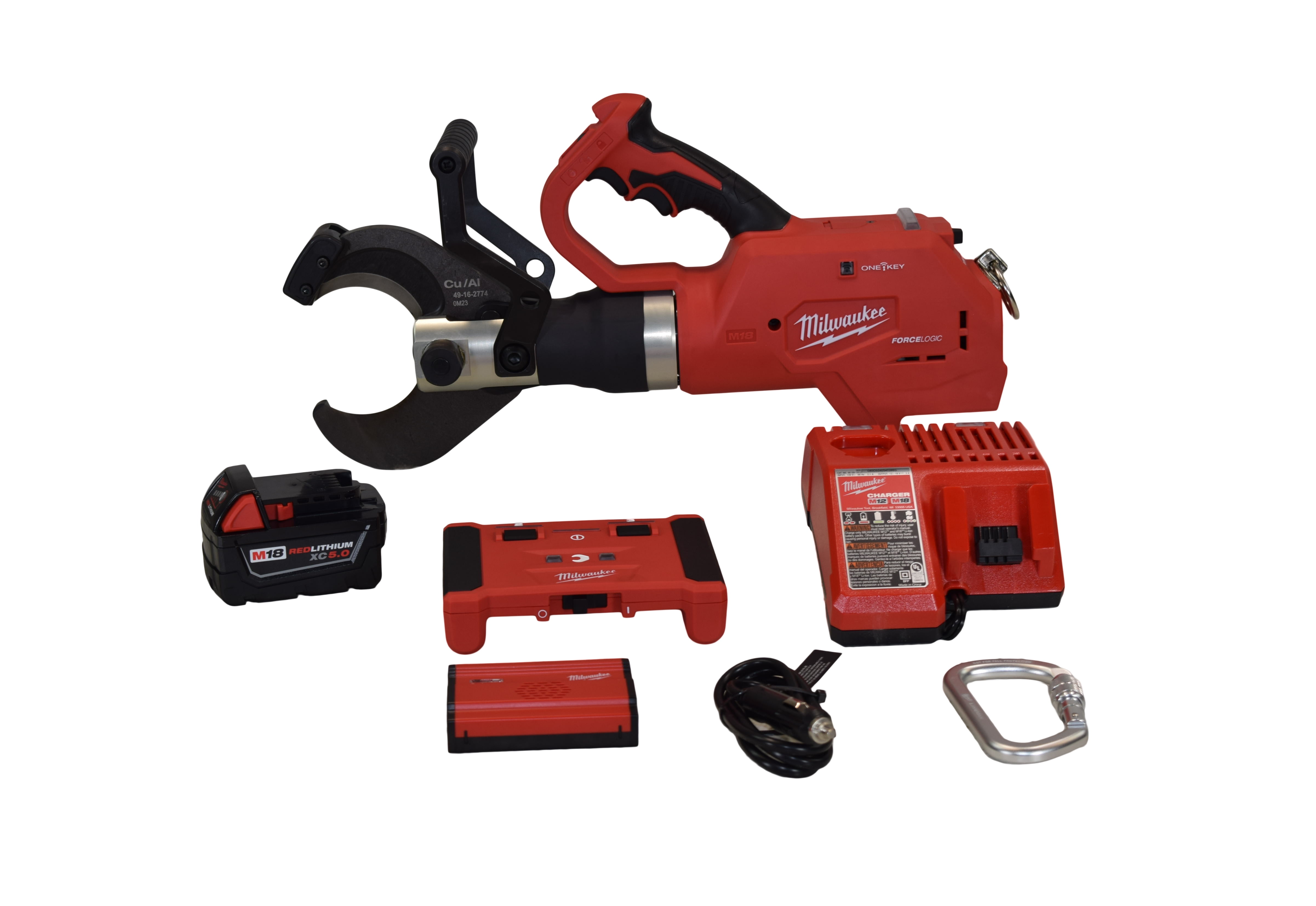 Milwaukee 2776R-21 18V Cordless 3" Underground Cable Cutter Kit with ...
