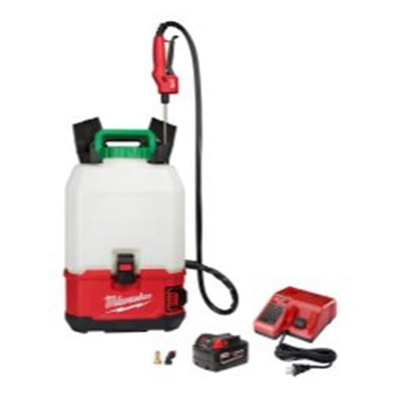 Milwaukee M18 SWITCH TANK Cordless 4 Gallon Backpack Sprayer Kit ...