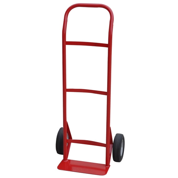Milwaukee 37109 Dolly Hand Truck with Wheels, 600 Lb Capacity, Red ...