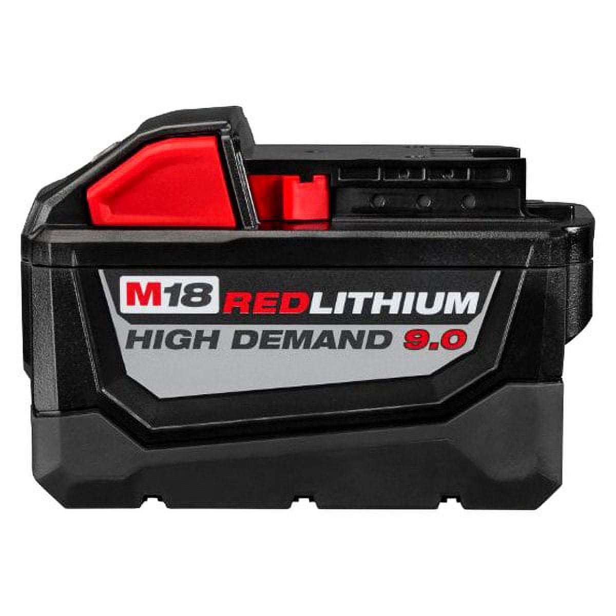 Milwaukee 48-11-1890 - M18 Redlithium High Demand 18V 9.0Ah Li-Ion ...