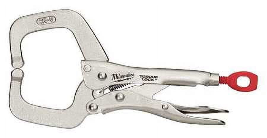 Milwaukee Torque Lock 6” Hand Grip Tool, Spring Loaded Metal C-Clamp w ...