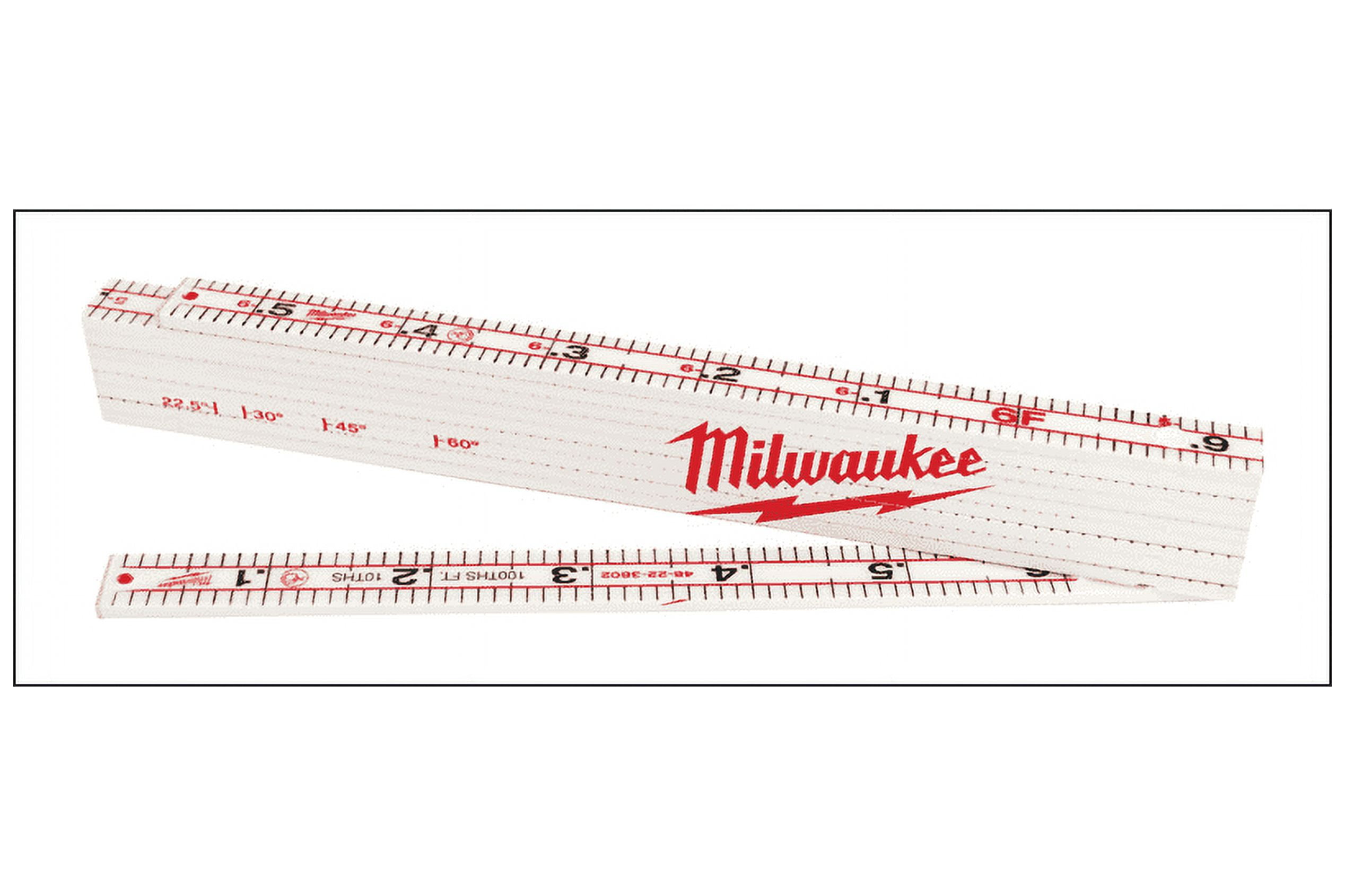 Milwaukee-48-22-3802 Engineer's Composite Folding Rule - Walmart.com