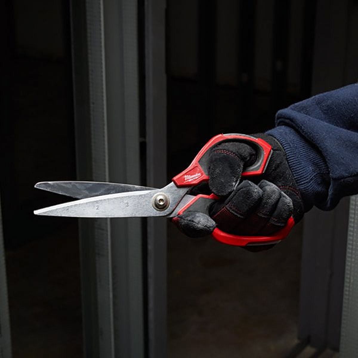 Milwaukee 48-22-4041 - 9" Straight Handle General Purpose Scissors ...