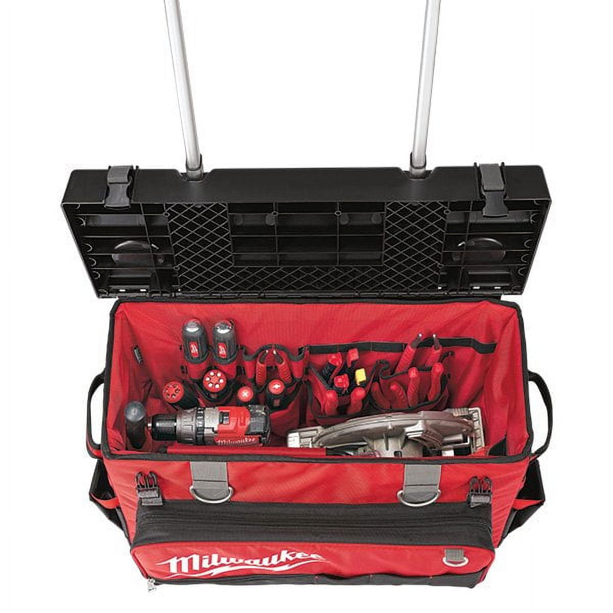 Milwaukee 48-22-8220 - 53-Pocket Hardtop Rolling Tool Bag - Walmart.com