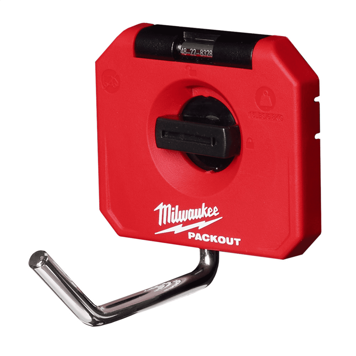 Milwaukee Tool PACKOUT 4" Single Straight Hook - Walmart.com