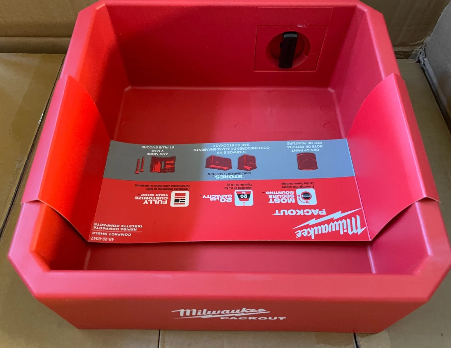 Milwaukee 48-22-8347 Packout Reinforced Compact Shelf - Walmart.com