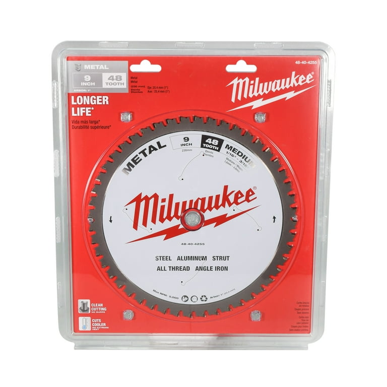 Milwaukee 7-1/4 40-Tooth Miter Saw Blade 48-40-4127 The, 57% OFF