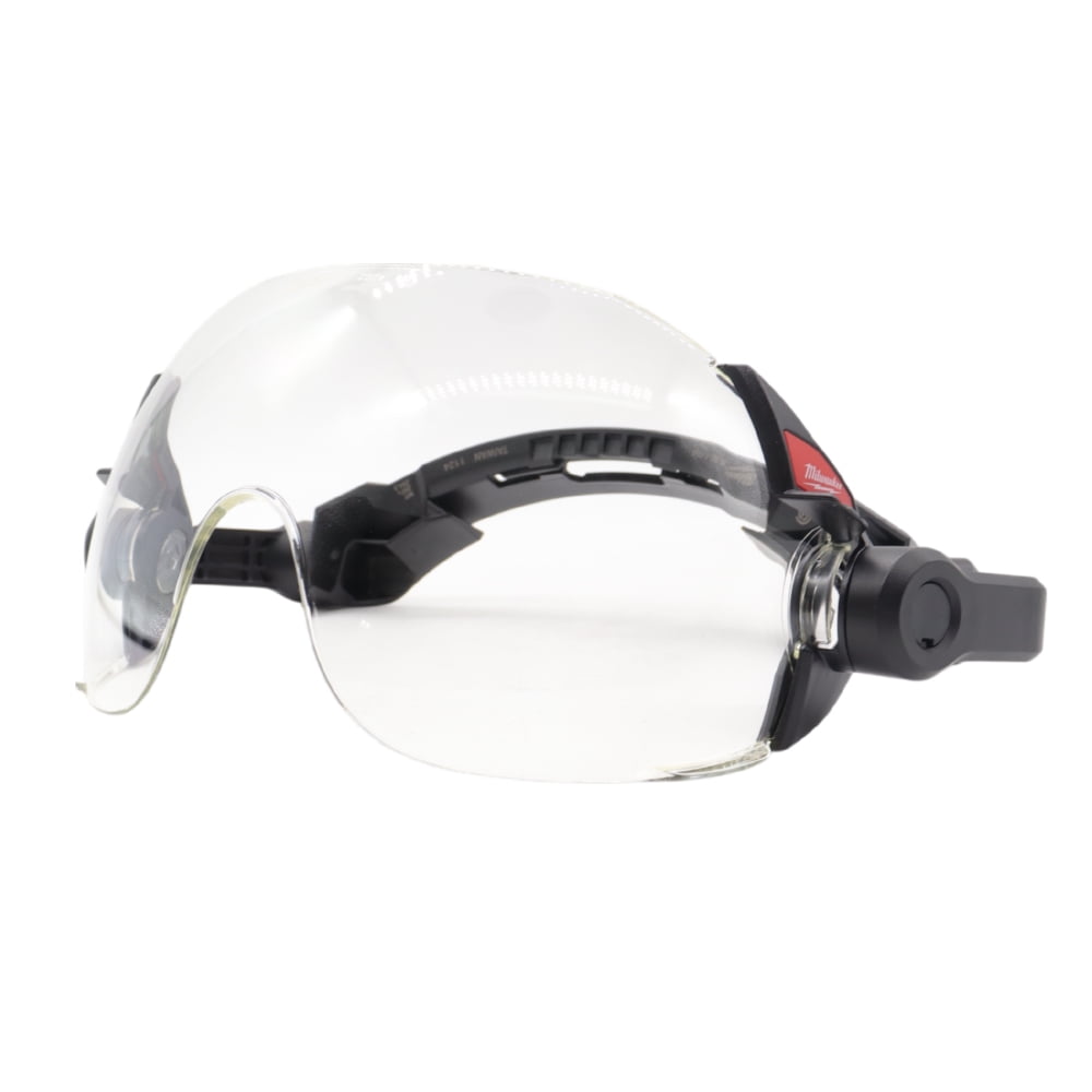 Milwaukee 48-73-1410 Clear Lens Eye Visor, Black/White - Walmart.com
