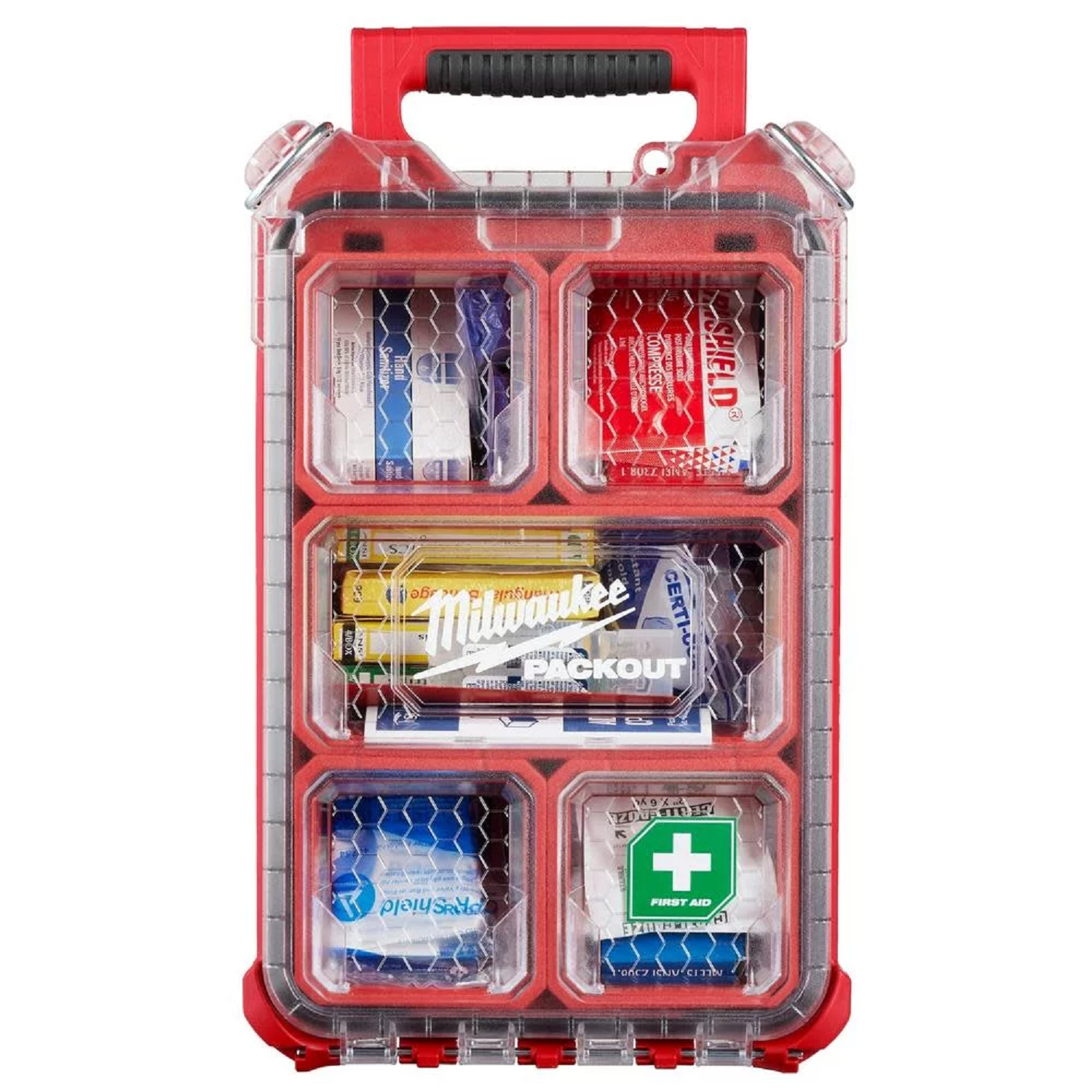 Milwaukee Emergency Survival First Aid Kit with 79Pc for Outdoor ...