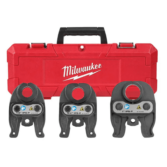 Milwaukee 49-16-2496 1/2 in. - 1 in. IPS Press Tool Jaw Kit for M12 ...