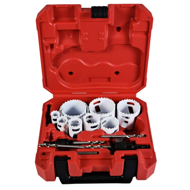 Milwaukee 49-22-4029 Hole Dozer General Purpose Bi-Metal Hole Saw Set (17 Piece) - Walmart.com