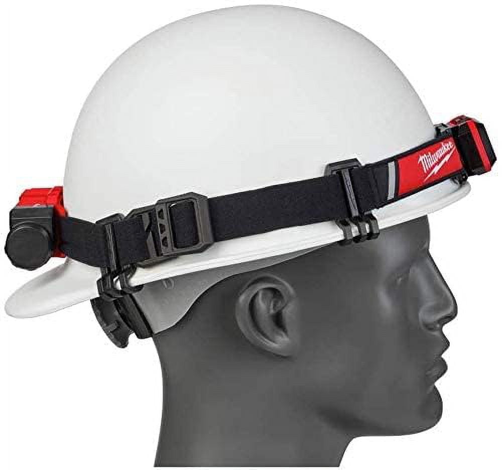 Milwaukee 600 Lumens LED USB Rechargeable Low-Profile Hard Hat Headlamp ...