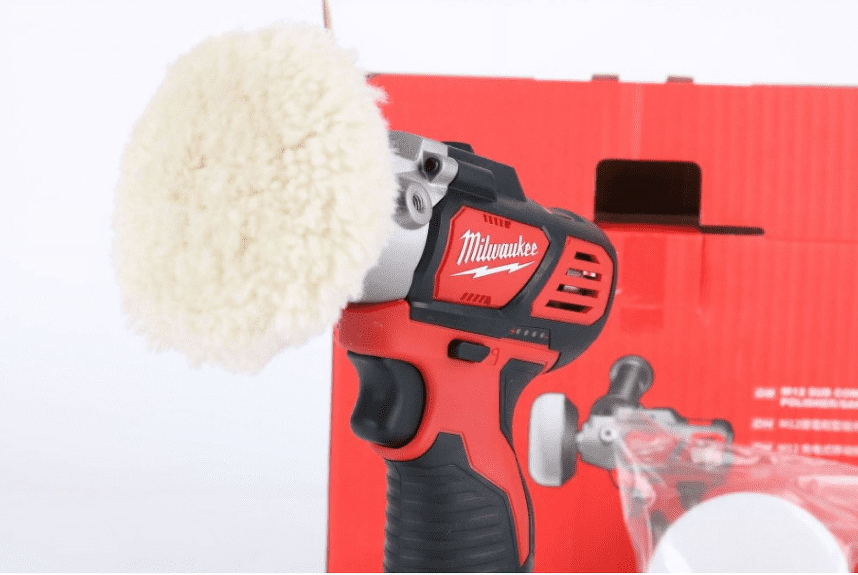 Milwaukee M12 BPS-0 Cordless Sander/Polisher 12V, Battery Powered ...