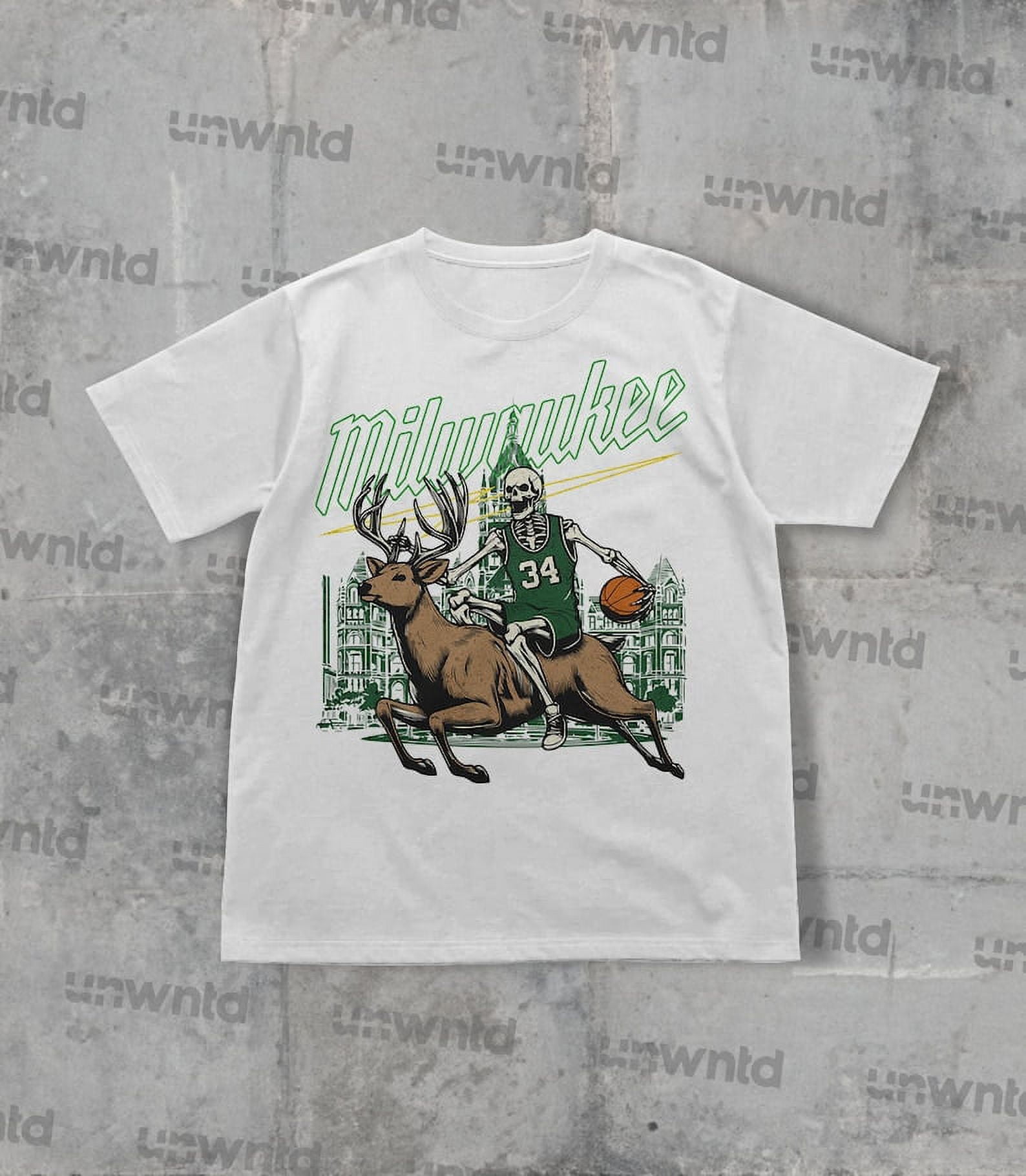 Milwaukee Basketball Shirt - Graphic Tees - Bootleg - Vintage ...