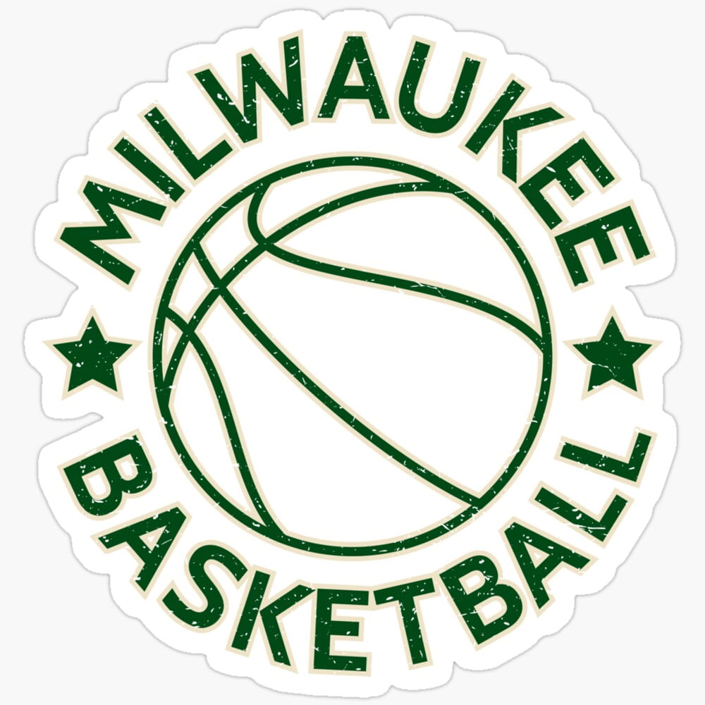Milwaukee Basketball Team I Sticker Baseball Sticker, Football Sticker ...