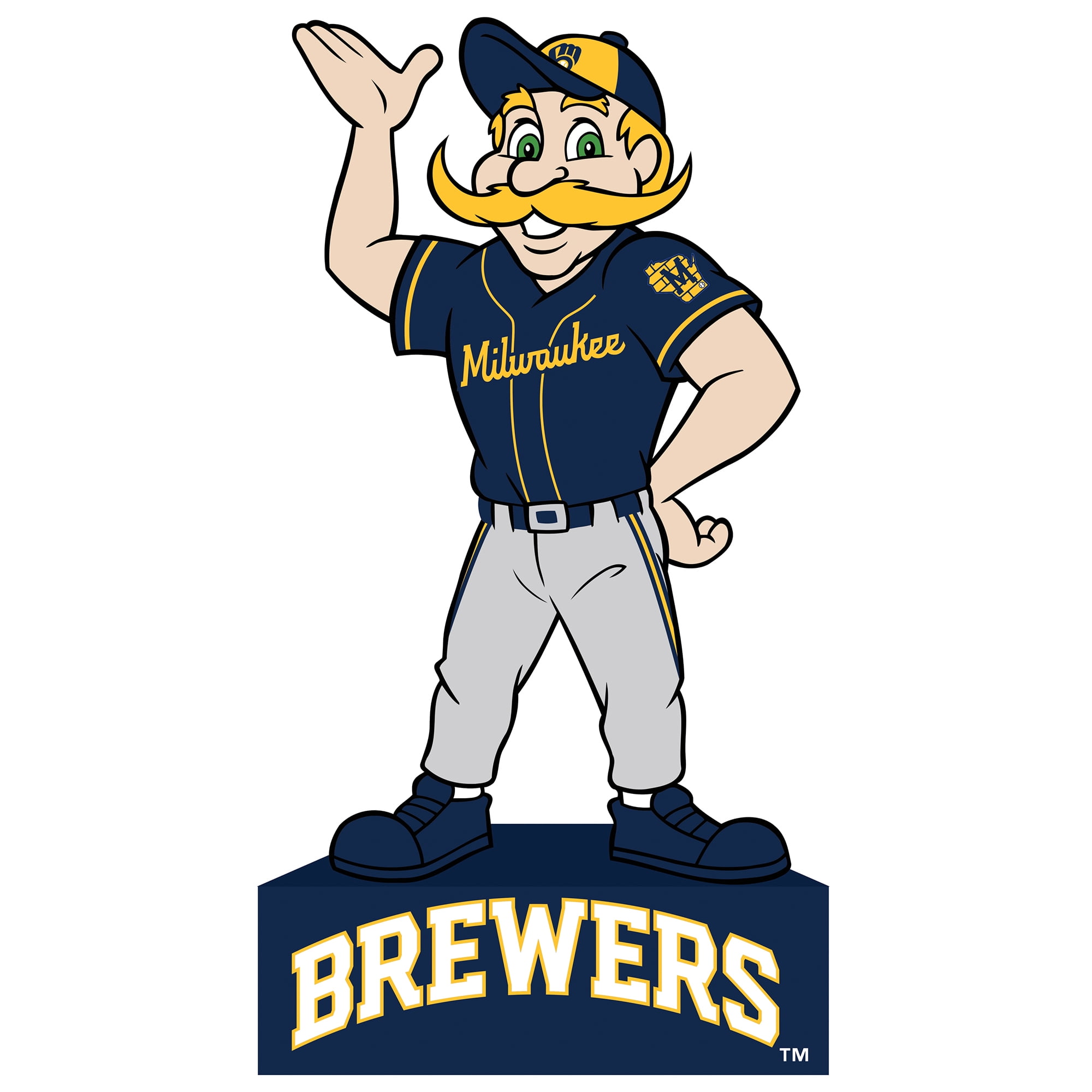 Milwaukee Brewers 12" Mascot Statue - Walmart.com