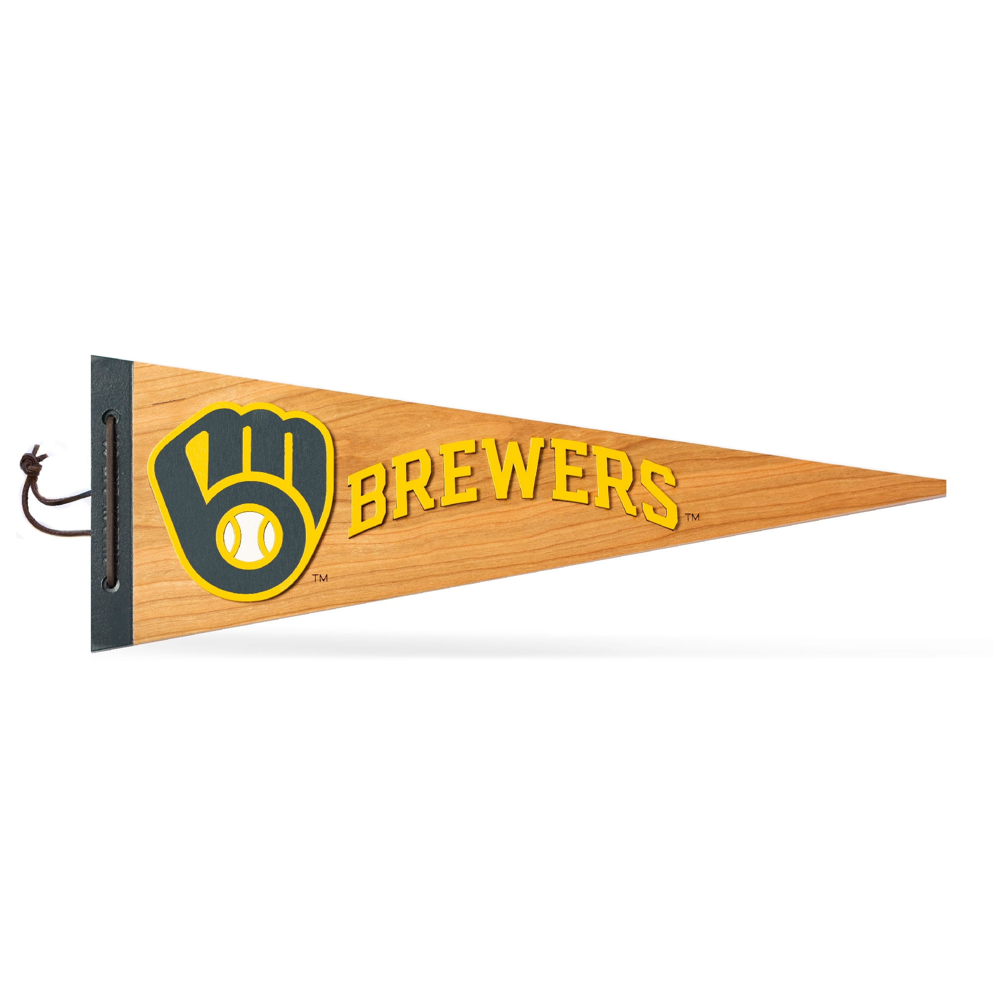 Milwaukee Brewers 3D Wood Pennant - Walmart.com