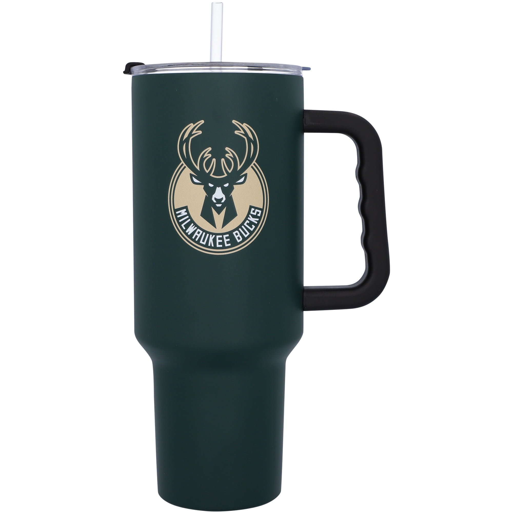 Milwaukee Bucks 40oz. Travel Tumbler with Handle - Walmart.com