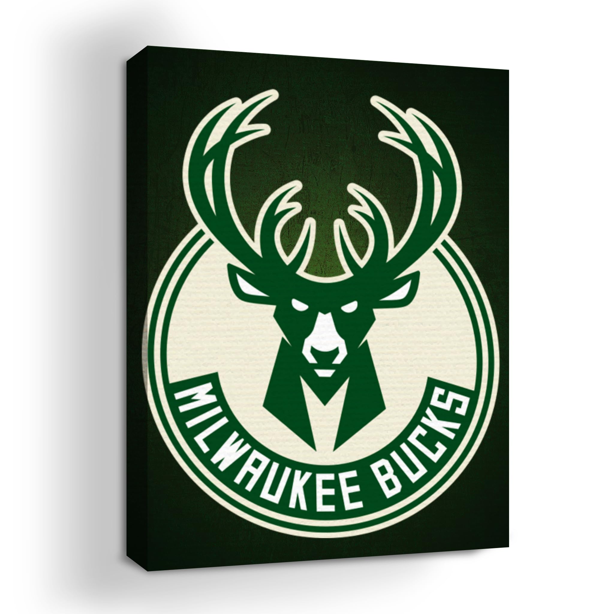 Milwaukee Bucks Canvas Wall Art by DreamController- 18x24 inches ...