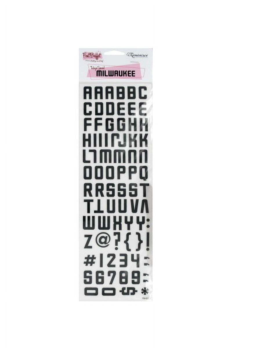Milwaukee Creative Rub-On Transfers, 24 Count - Walmart.com