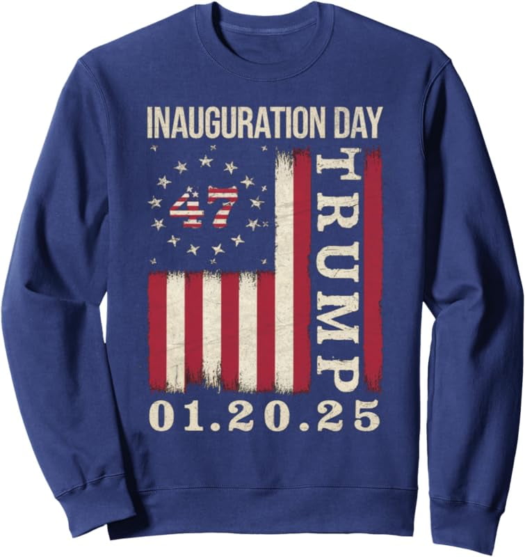 Milwaukee Donald Trump Inauguration Day 2025 47 Fla Sweatshirt ...