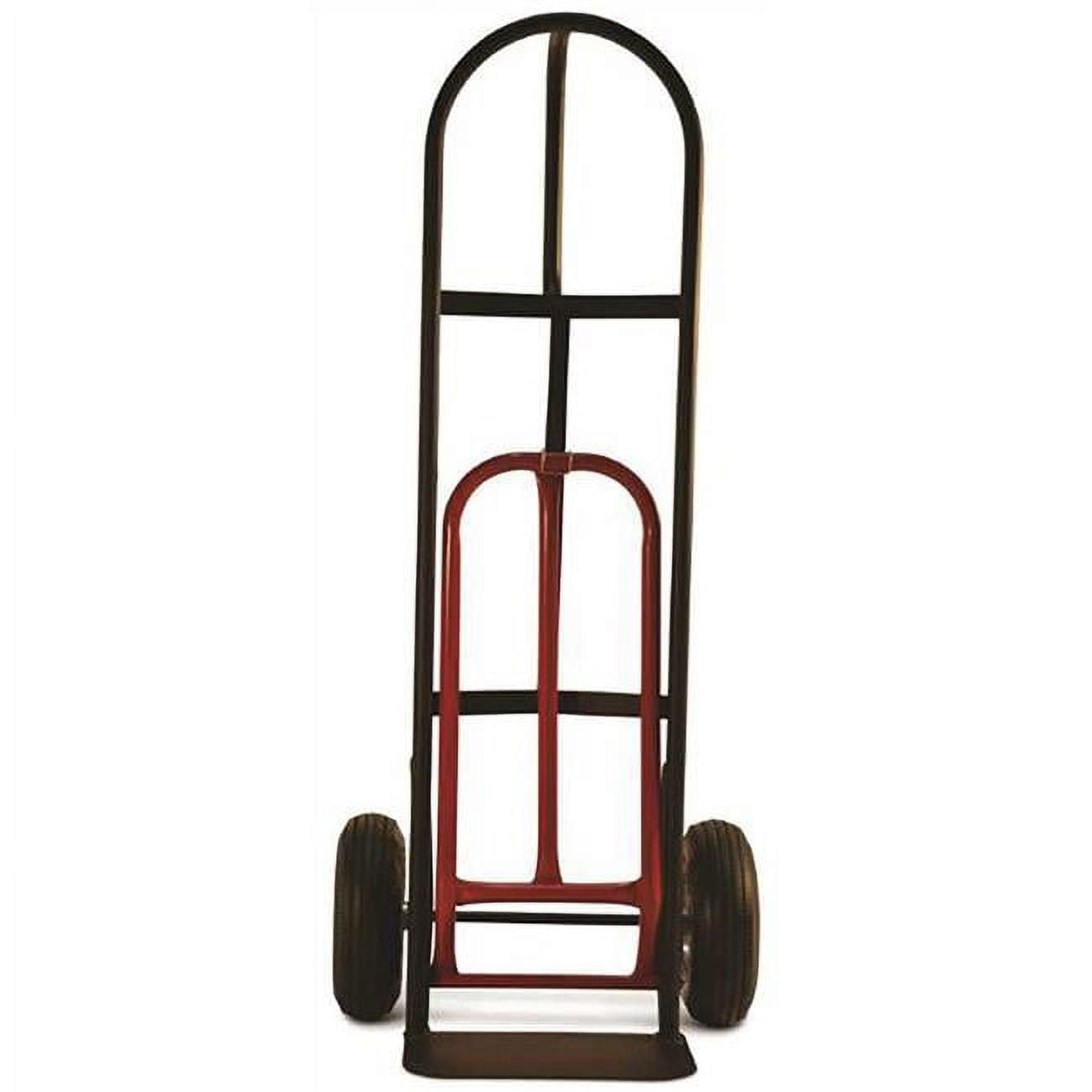 Milwaukee Hand Truck 800 lbs D-Handle Truck with 10 in. Pneumatics Nose ...