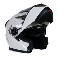 Free Shipping! ILM Motorcycle Dual Visor Flip up Modular Full Face ...