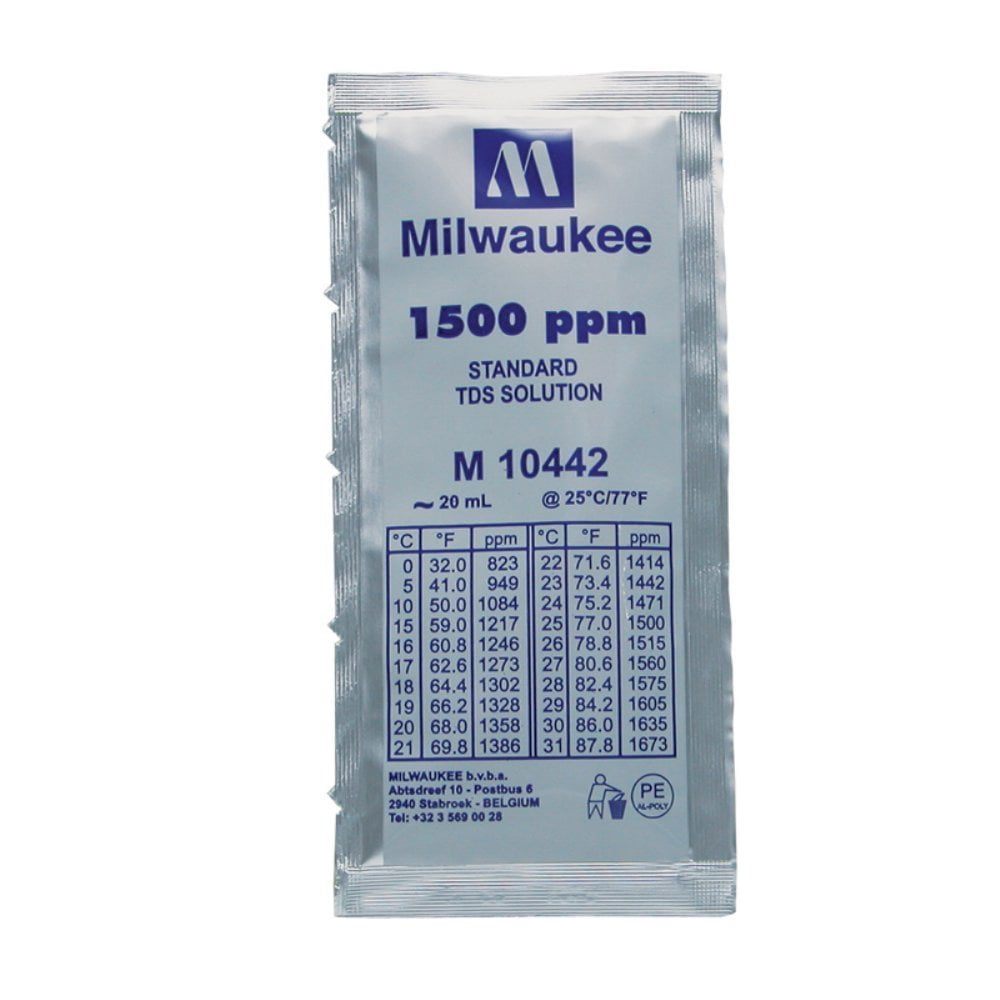 Milwaukee Instruments - 1500Ppm Packet - Walmart.com