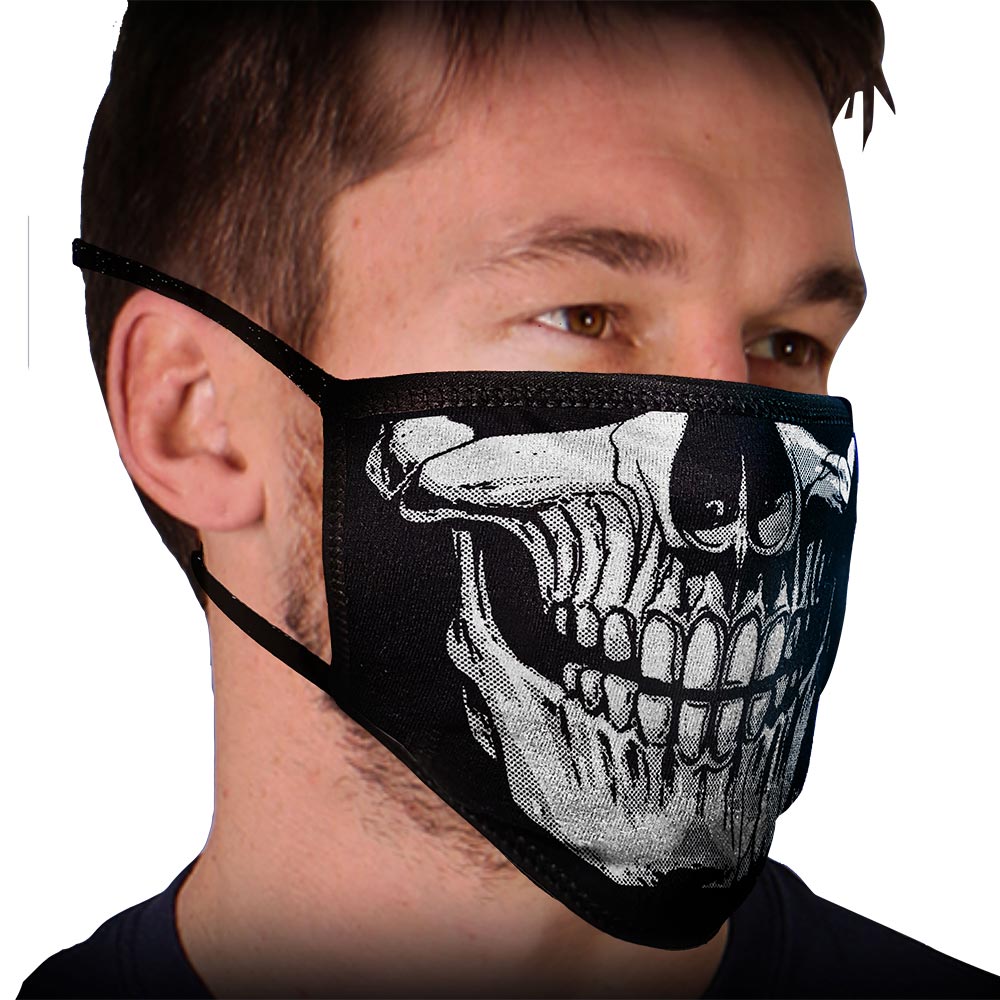 Milwaukee Leather FMD1013 Men's 'Skull Face' 100 % Cotton Protective ...