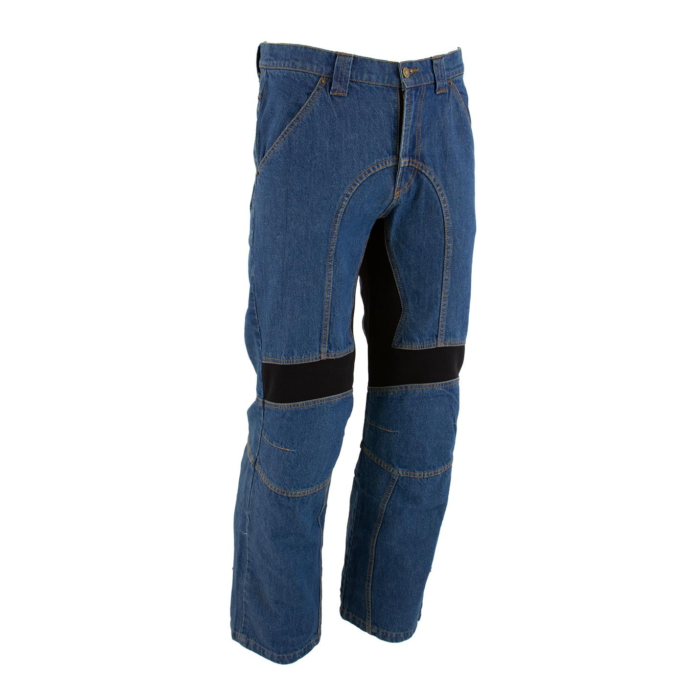 Milwaukee Leather MDM5015 Men's Classic Fit Blue Denim Motorcycle Rider ...