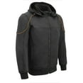 Milwaukee Leather MPM1764 Men's Black Soft Shell CE Armored Motorcycle ...