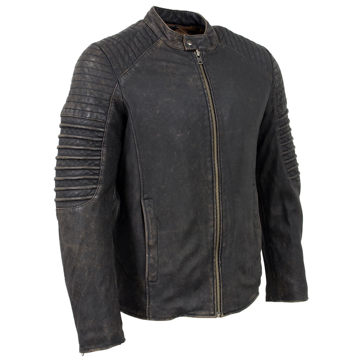 Milwaukee Leather Men's Premium Leather Fashion Casual Jackets SFM 5X ...